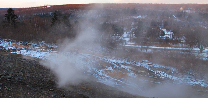 Centralia Mine Fire Burn Zone