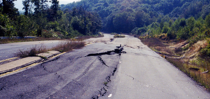 Abandoned Centralia: Old Route 61