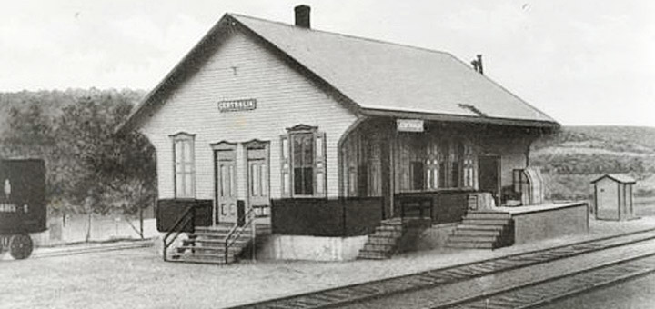 Centralia's Railroad Station